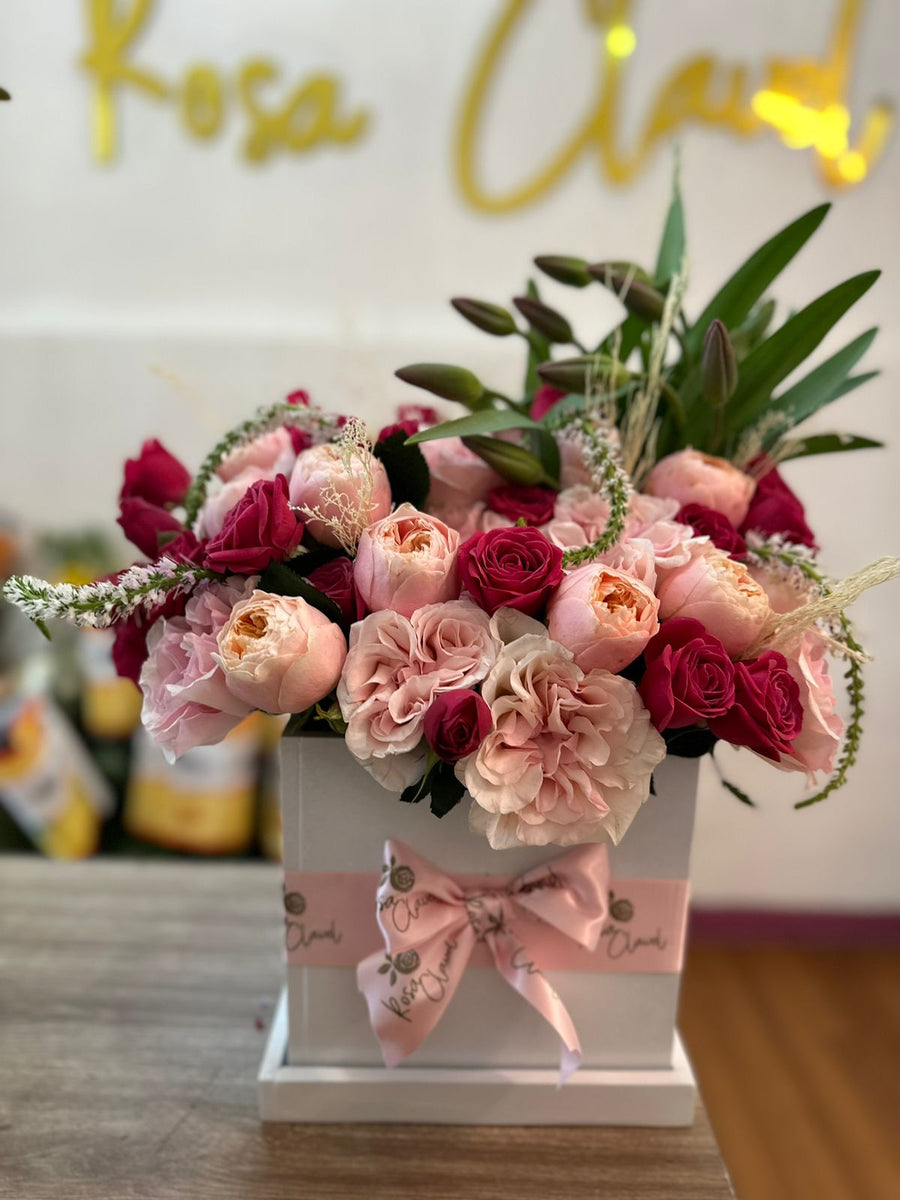 Cubo Annabel – rosaclavelfloreriagdl